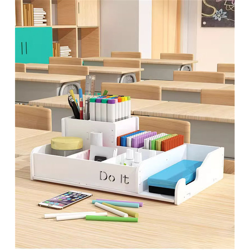 Ivy Bronx Lua Plastic Desk Organizer | Wayfair
