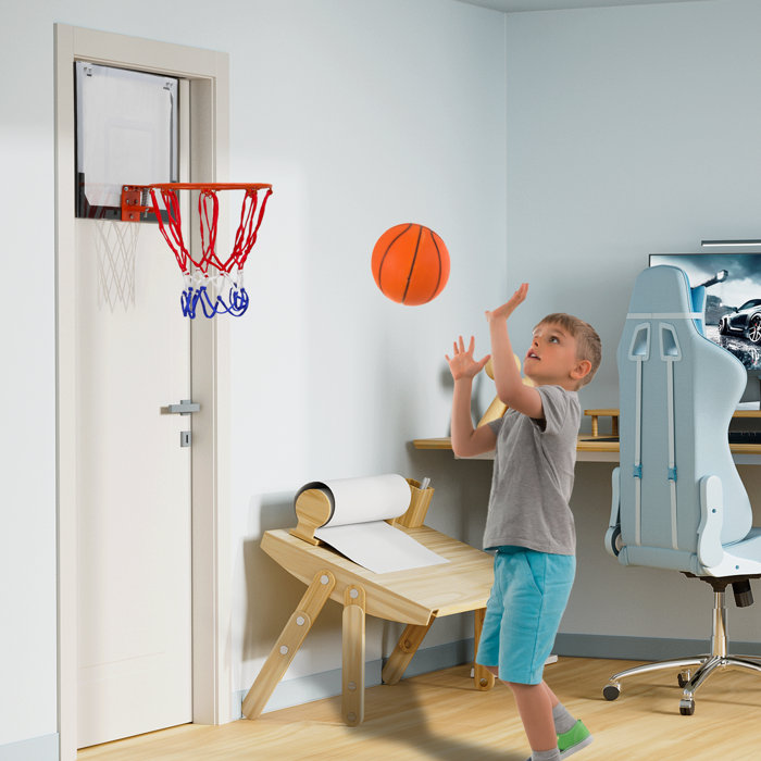 MoNiBloom Mini Basketball Hoop, Indoor Over the Door Mini Hoop and ...
