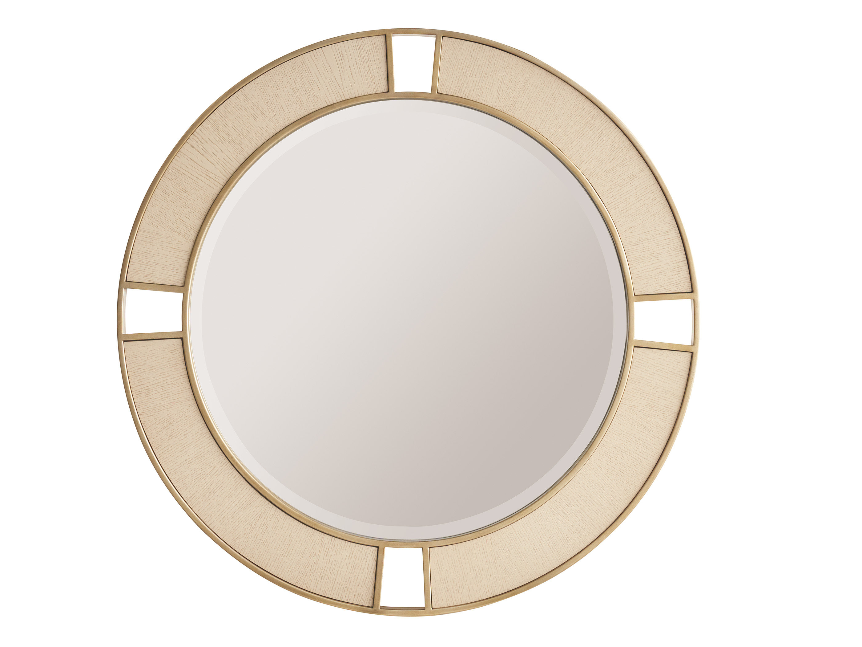 Tommy Bahama Home Sunset Key Beveled Round Accent Mirror | Perigold
