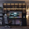 Wade Logan® Cantino 90.6'' W Rectangle Computer Desk with Hutch and ...