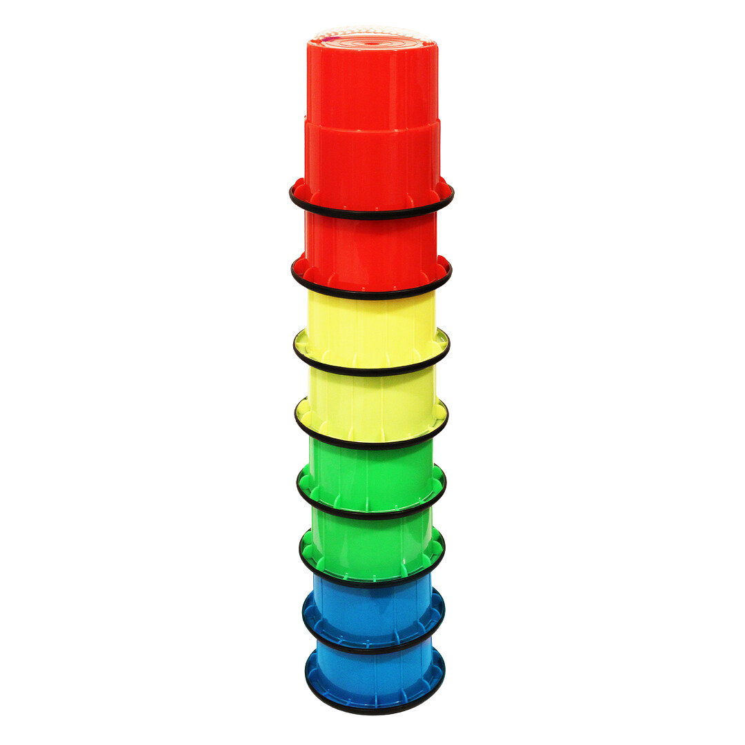 Bintiva Balance Bucket Stilts Set - Multicolor - Wayfair Canada