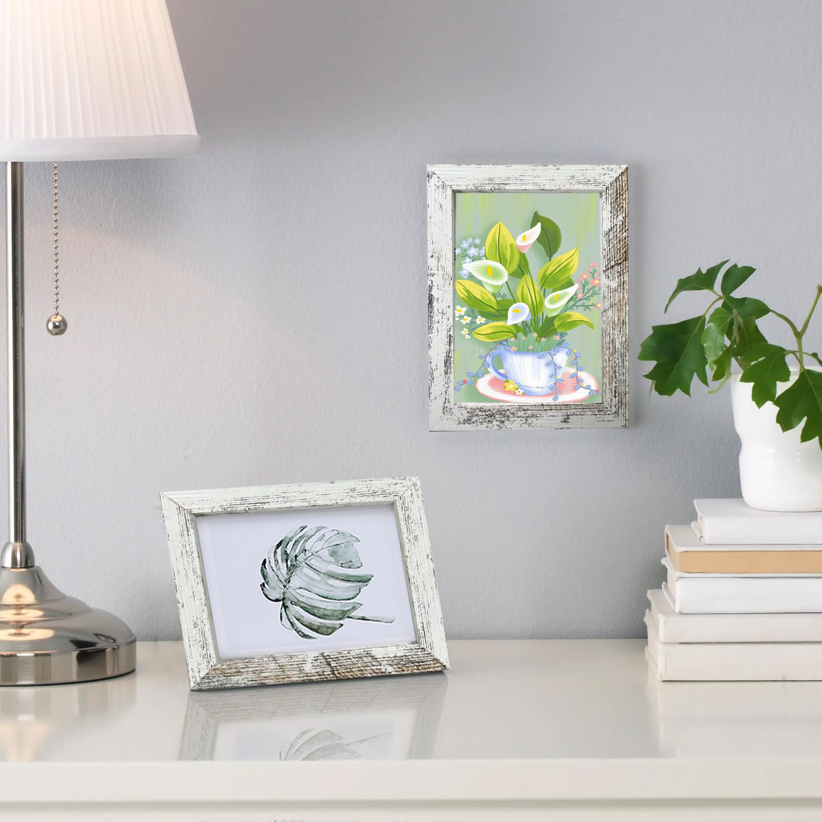One Allium Way Picture Frame Set 10 Pack, Farmhouse Photo Frames ...