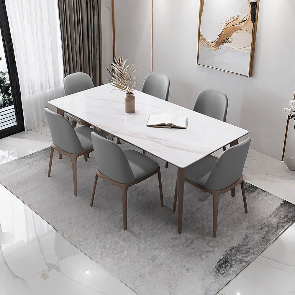 ZKuylo European modern simple dining table set - Wayfair Canada