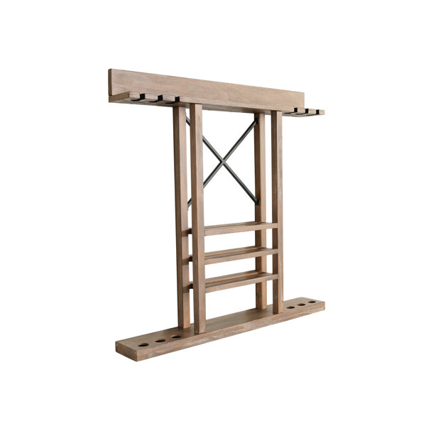 Nixon Billiards Hunter Wall Rack Weathered Natural | Wayfair