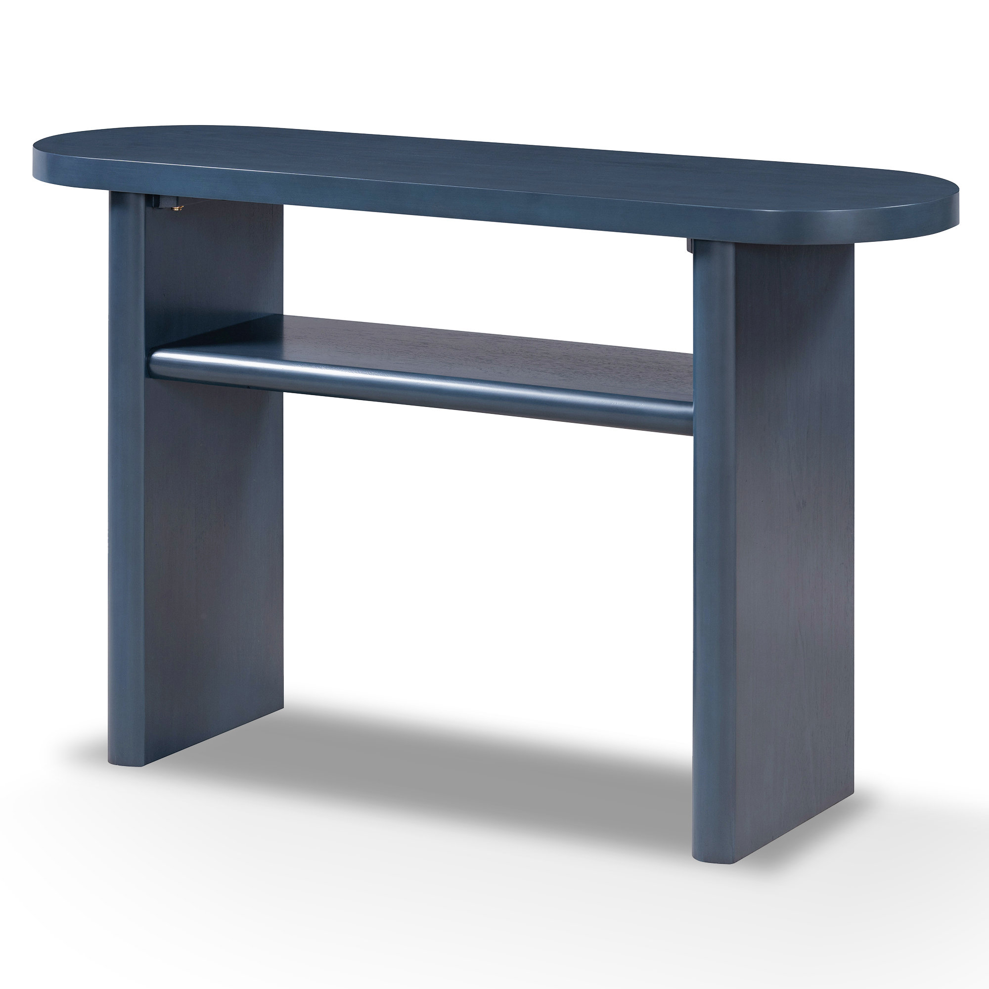 Latitude Run® 47" Minimalist Console Table with Rounded Edges and ...