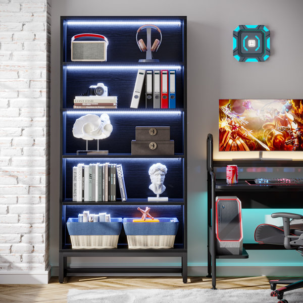 Wade Logan® Glasford Bookcase & Reviews | Wayfair