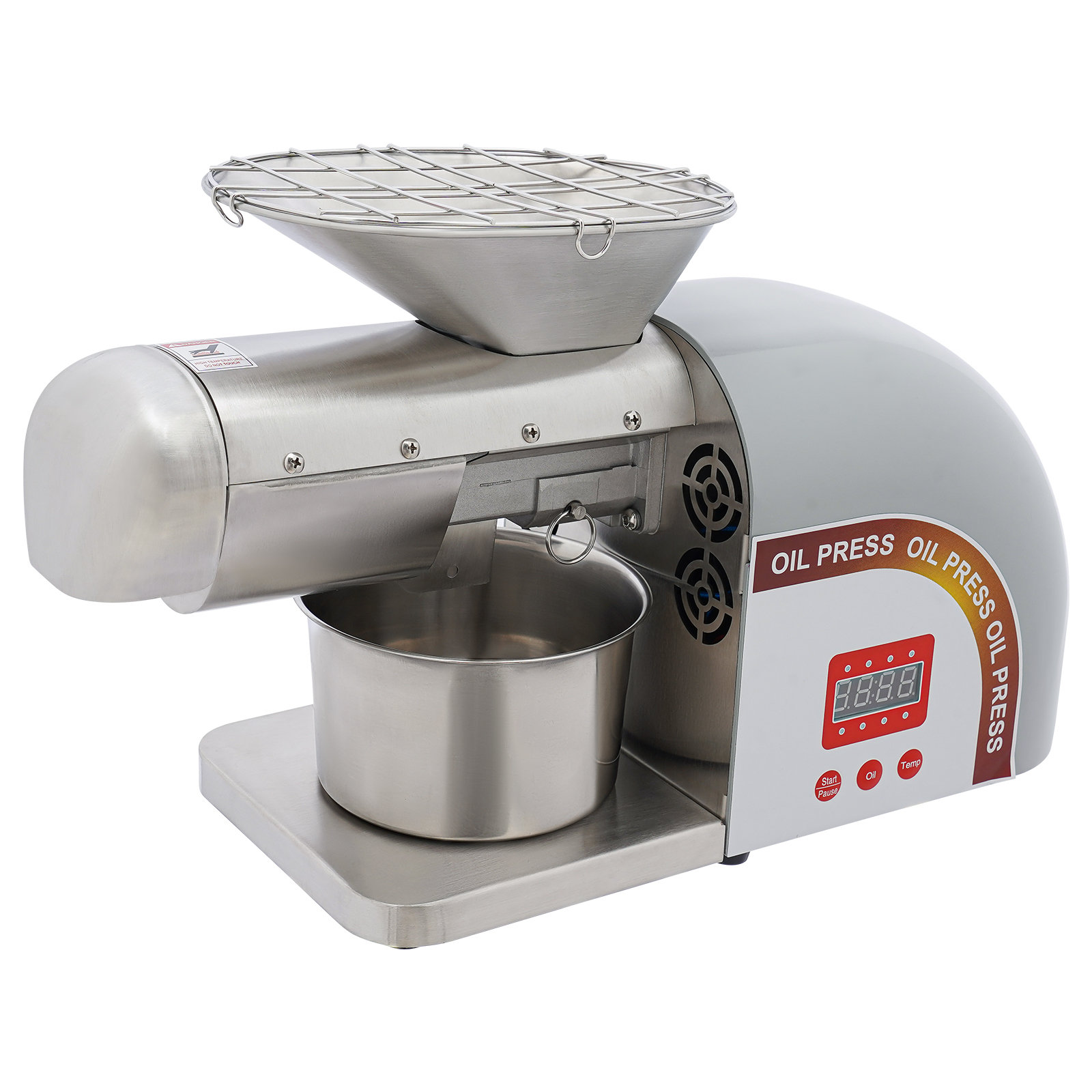 YXSUN 1800W Stainless Steel Oil Press Machine | Wayfair