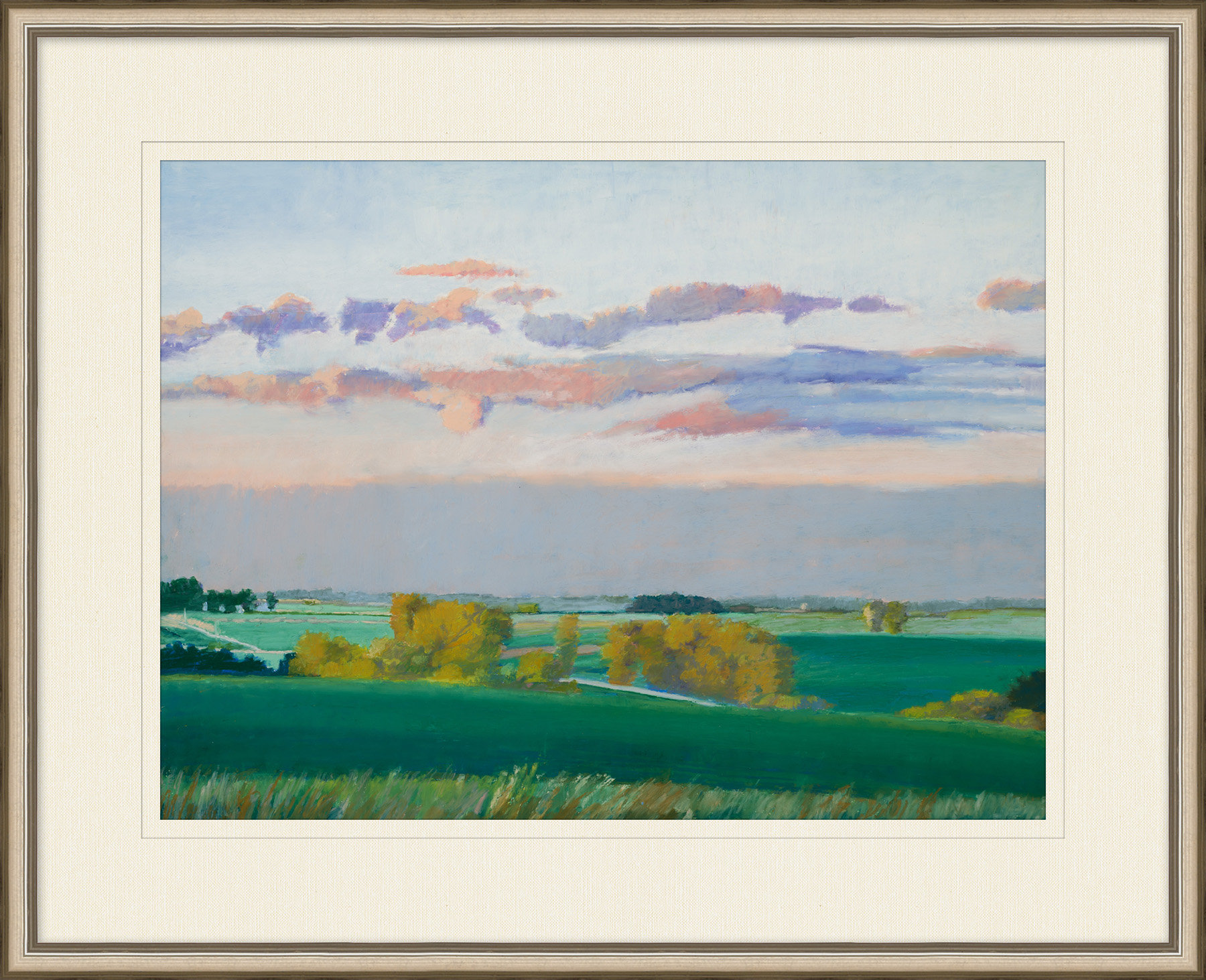 Wendover Art Group Late Sun - Picture Frame Painting on Paper | Wayfair