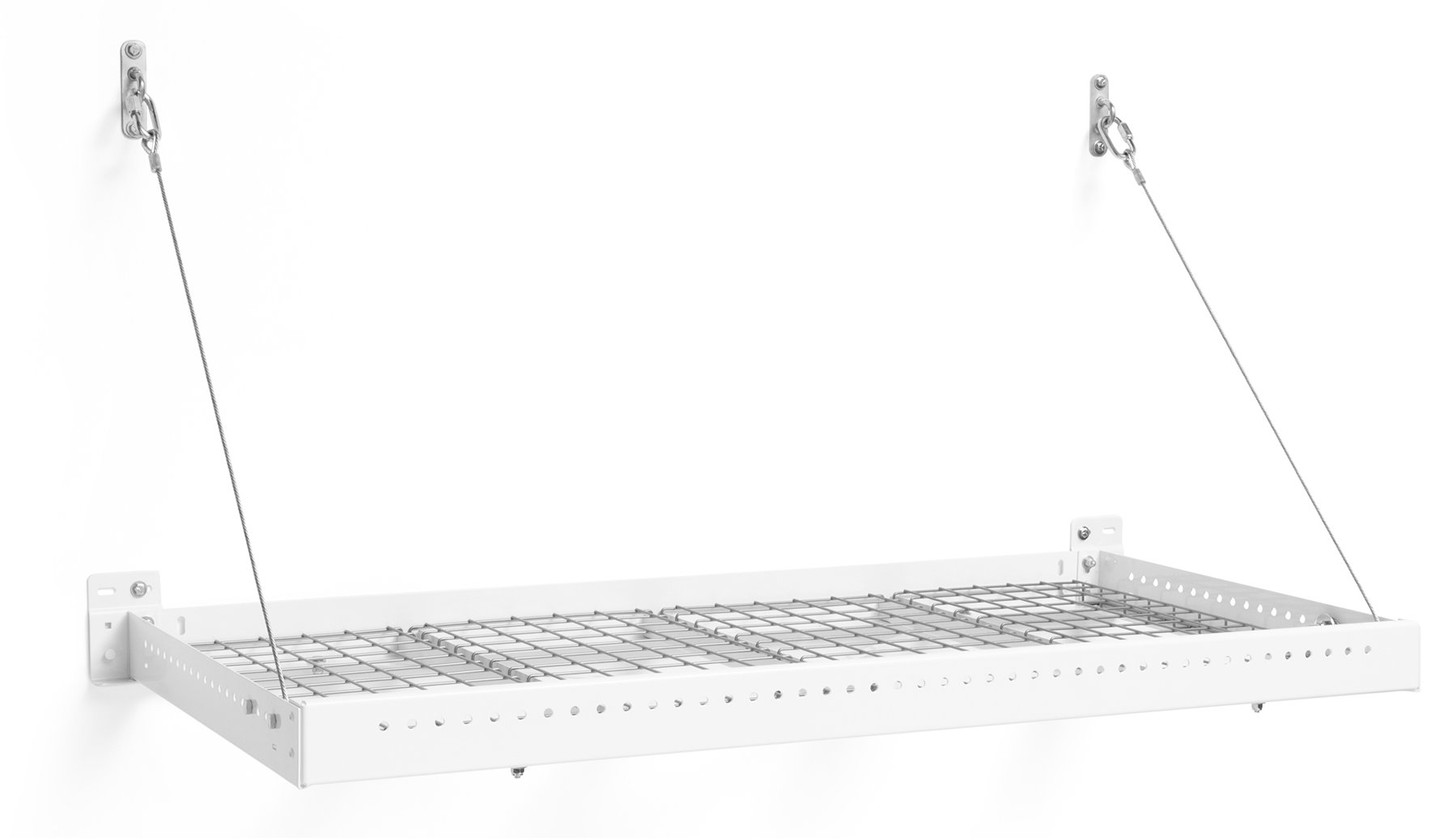 NewAge Products Pro Series 2 ft. x 4 ft. Wall Mounted Steel Shelf ...