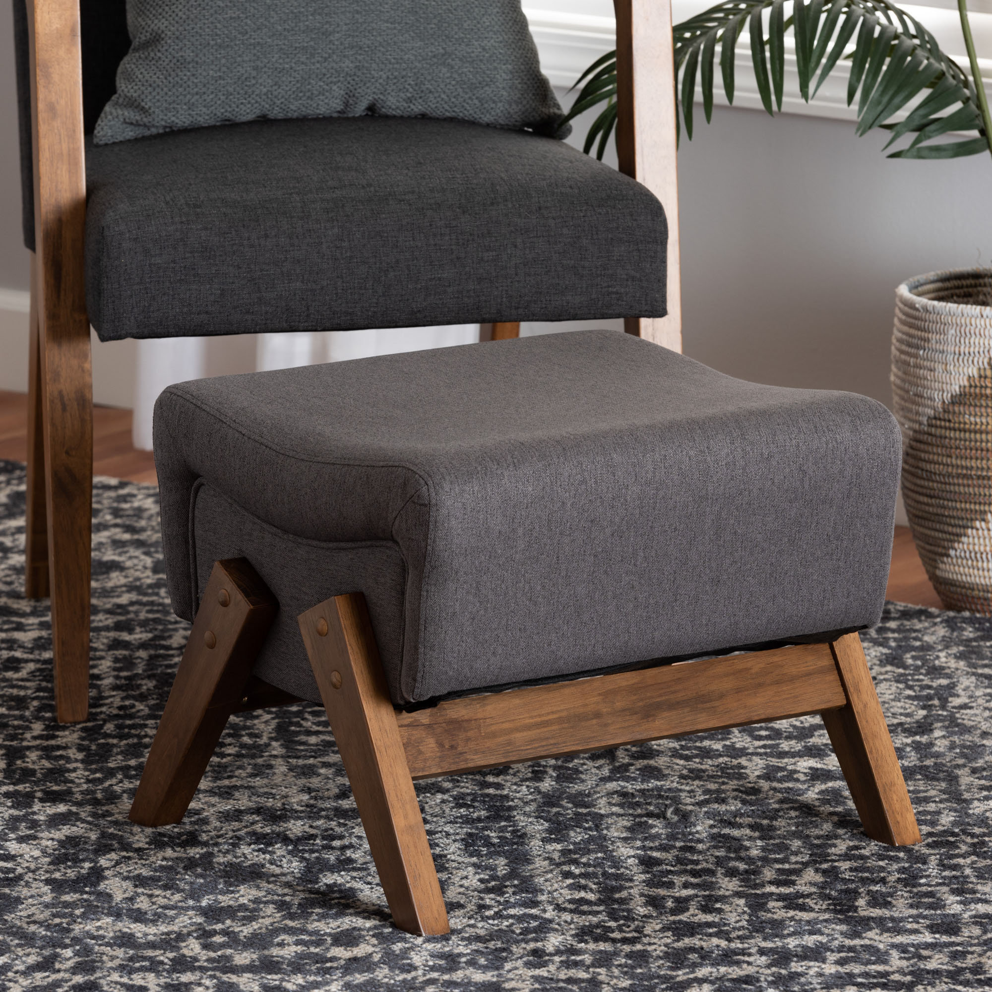 George Oliver Haysen 17.3" Wide Rectangle Footstool Ottoman & Reviews ...