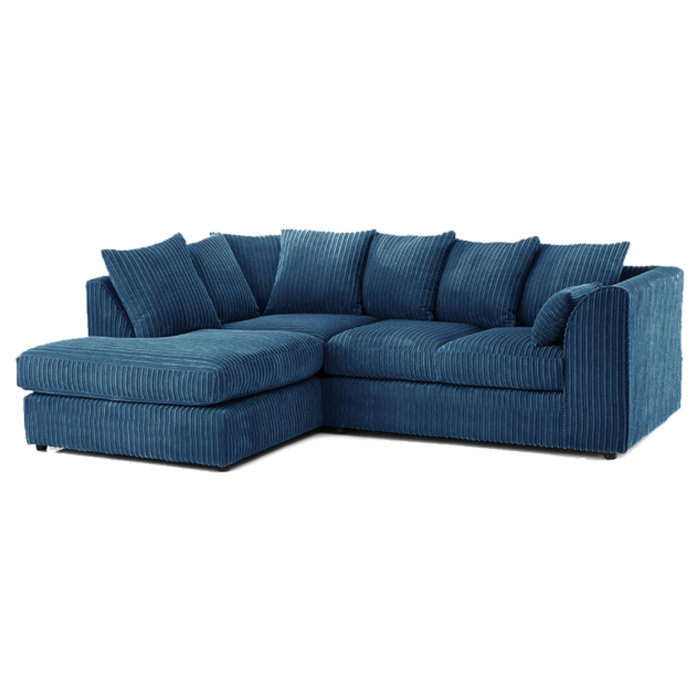 Latitude Run Angellea 2 - Piece Corduroy Corner Sectional | Wayfair.co.uk