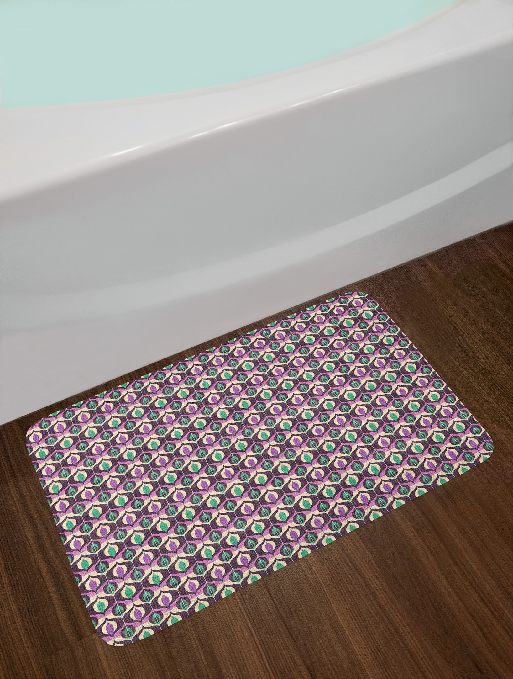 East Urban Home Lodean Bath Mat | Wayfair