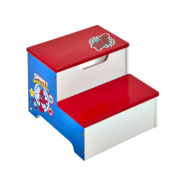 Disney Marvel Spidey and His Amazing Friends Two Step Stool for Kids ...