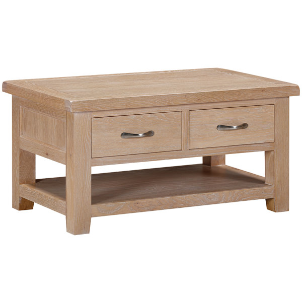 August Grove Coffee Table With 2 Drawers | Wayfair.co.uk