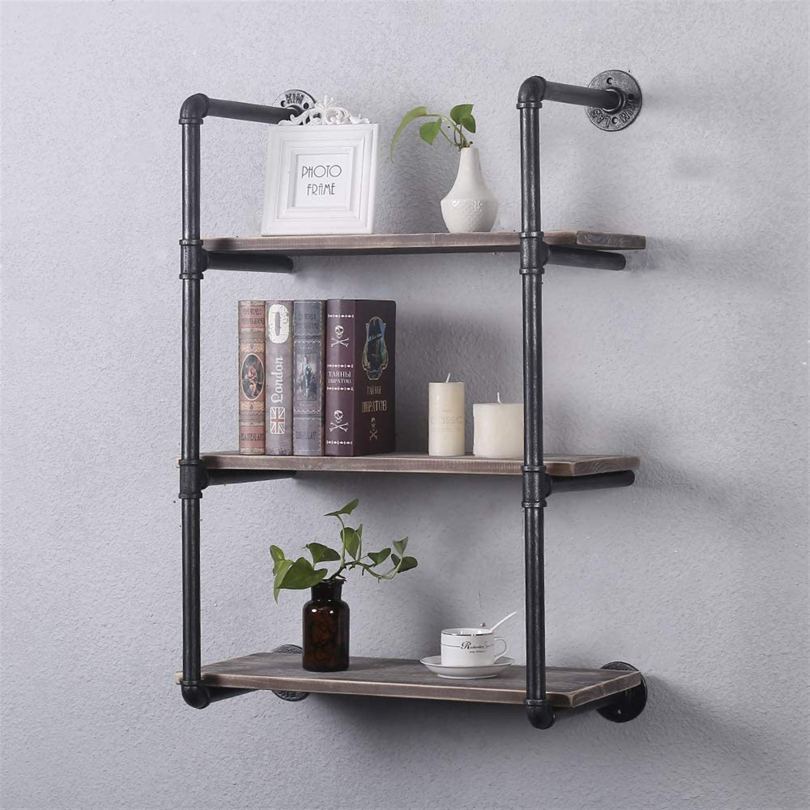 Williston Forge Dayany 3 Piece Metal Tiered Shelf | Wayfair