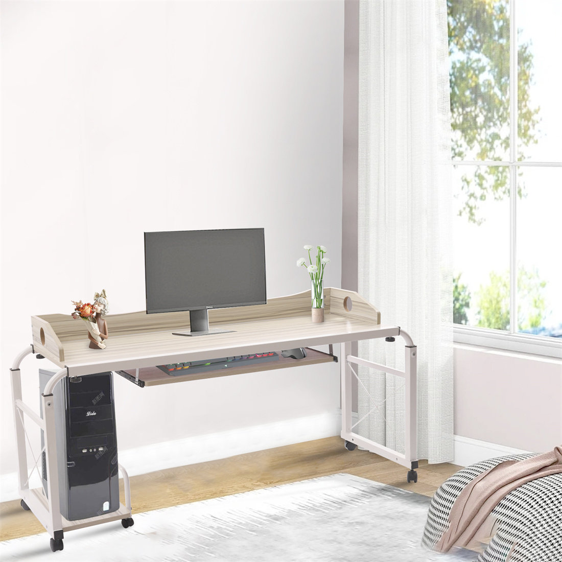 Ebern Designs Multi-Functional Computer Table | Wayfair