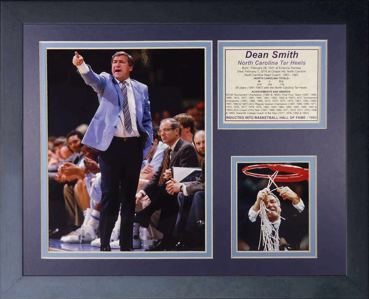 Legends Never Die Dean Smith Framed Memorabilia | Wayfair