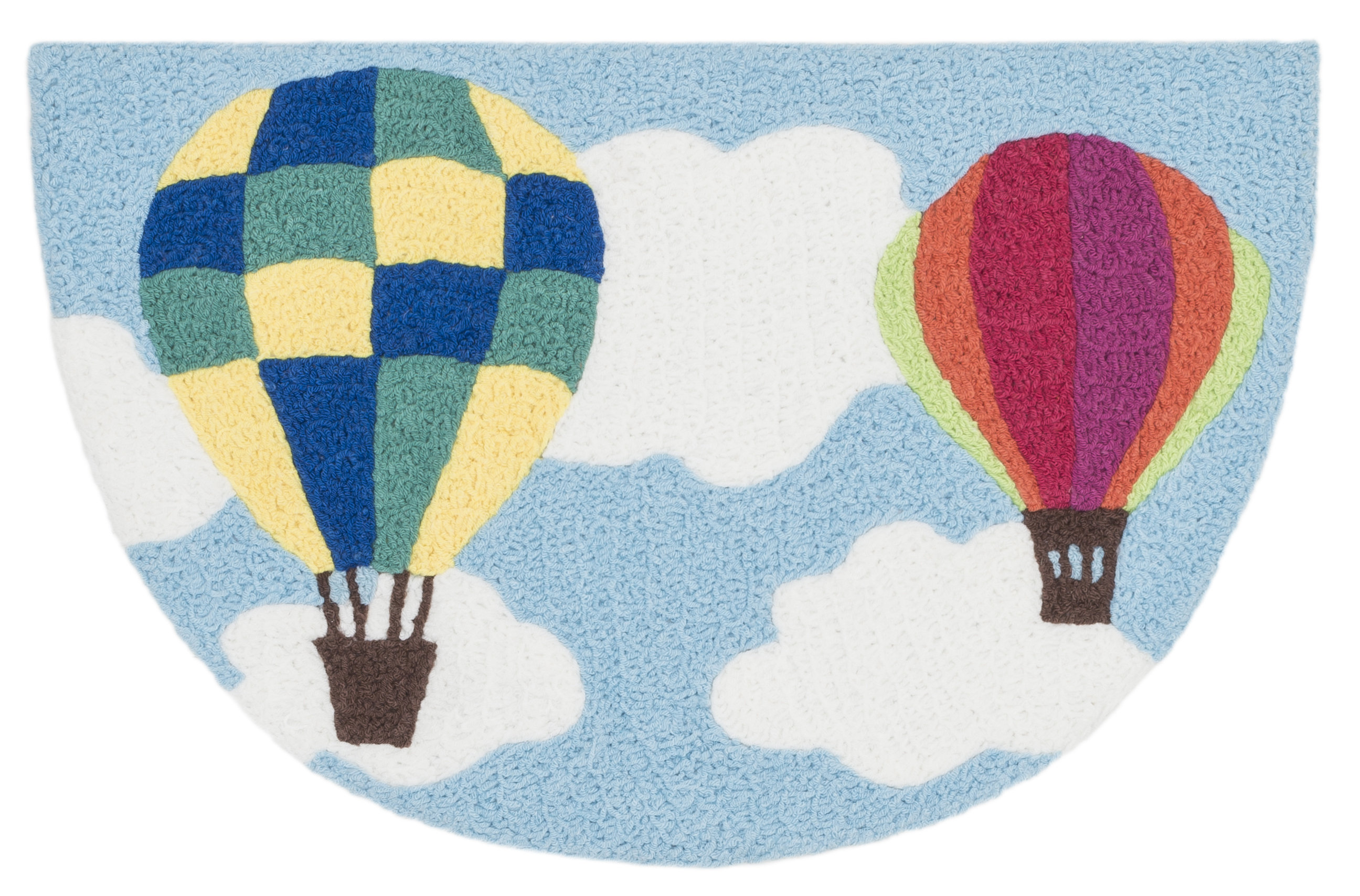 Zoomie Kids Jiles Blue/Sky Area Rug | Wayfair