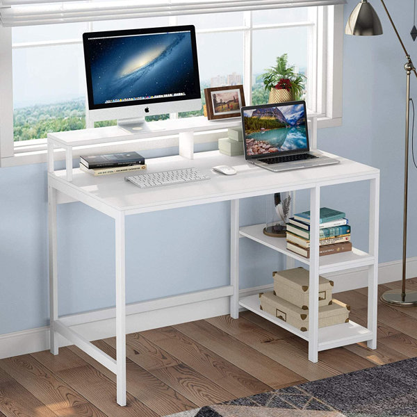 17 Stories Hunter-Clay Computer Desk & Reviews | Wayfair