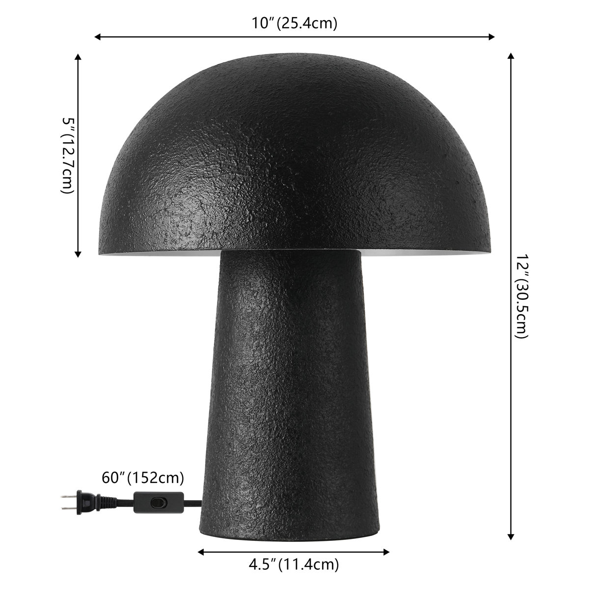 AllModern Niara 12 Inch Metal Table Lamp & Reviews | Wayfair