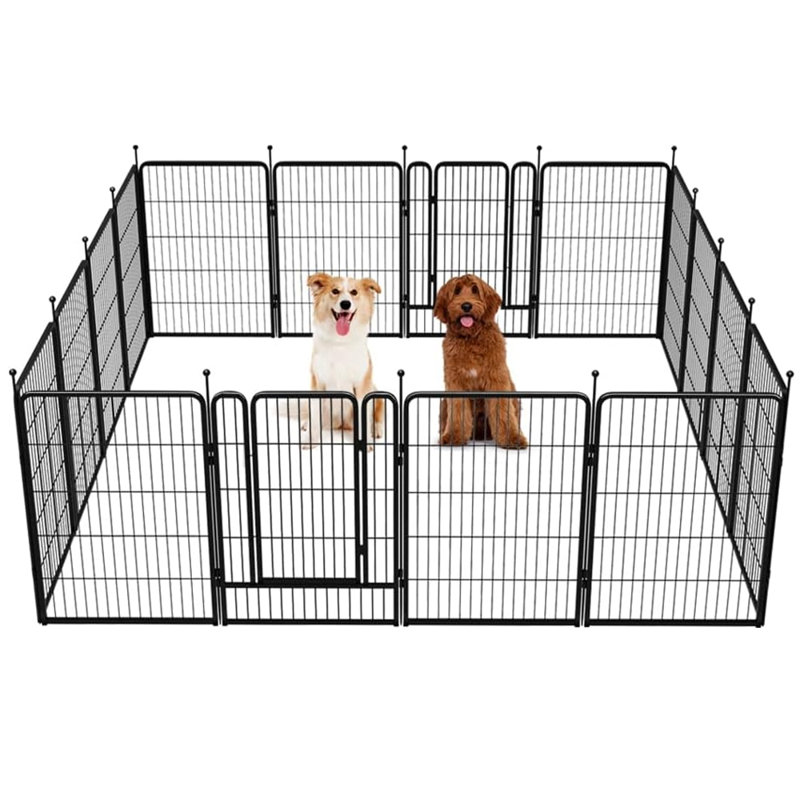 Toocapro 40" Tall 16 Panels Heavy Duty Pet Pen Dog Playpen & Reviews ...