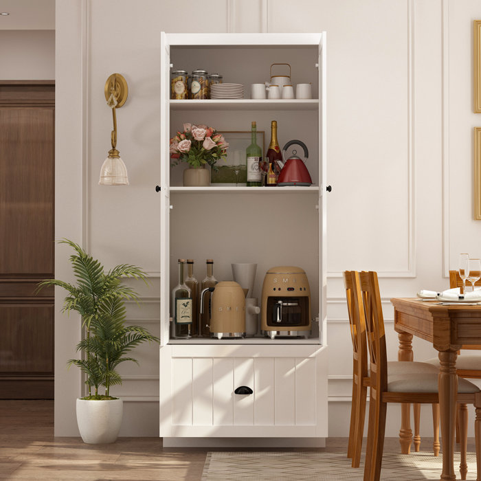 Dovecove Weippe 70.9'' Kitchen Pantry & Reviews | Wayfair