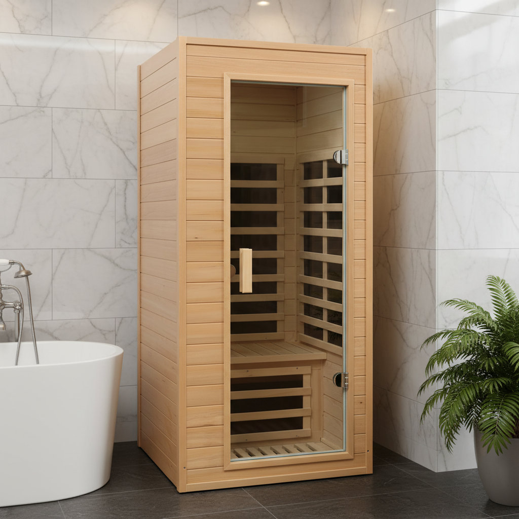 NAISIDIANZI Hemlock Single-Person Far-Infrared Roof-Mounted Indoor ...