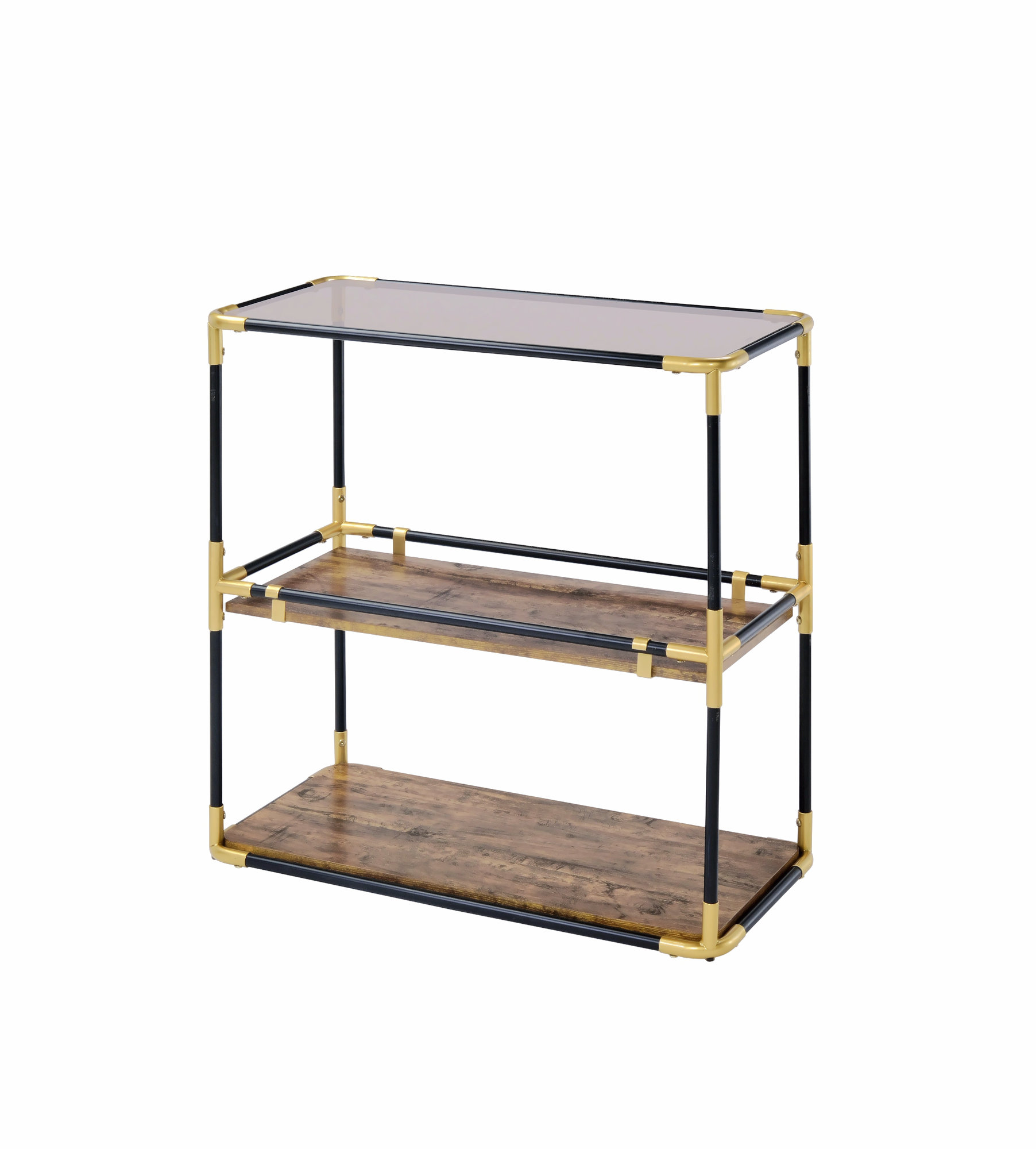 Mercer41 Yuma 33.99'' Glass Top Console Table | Wayfair