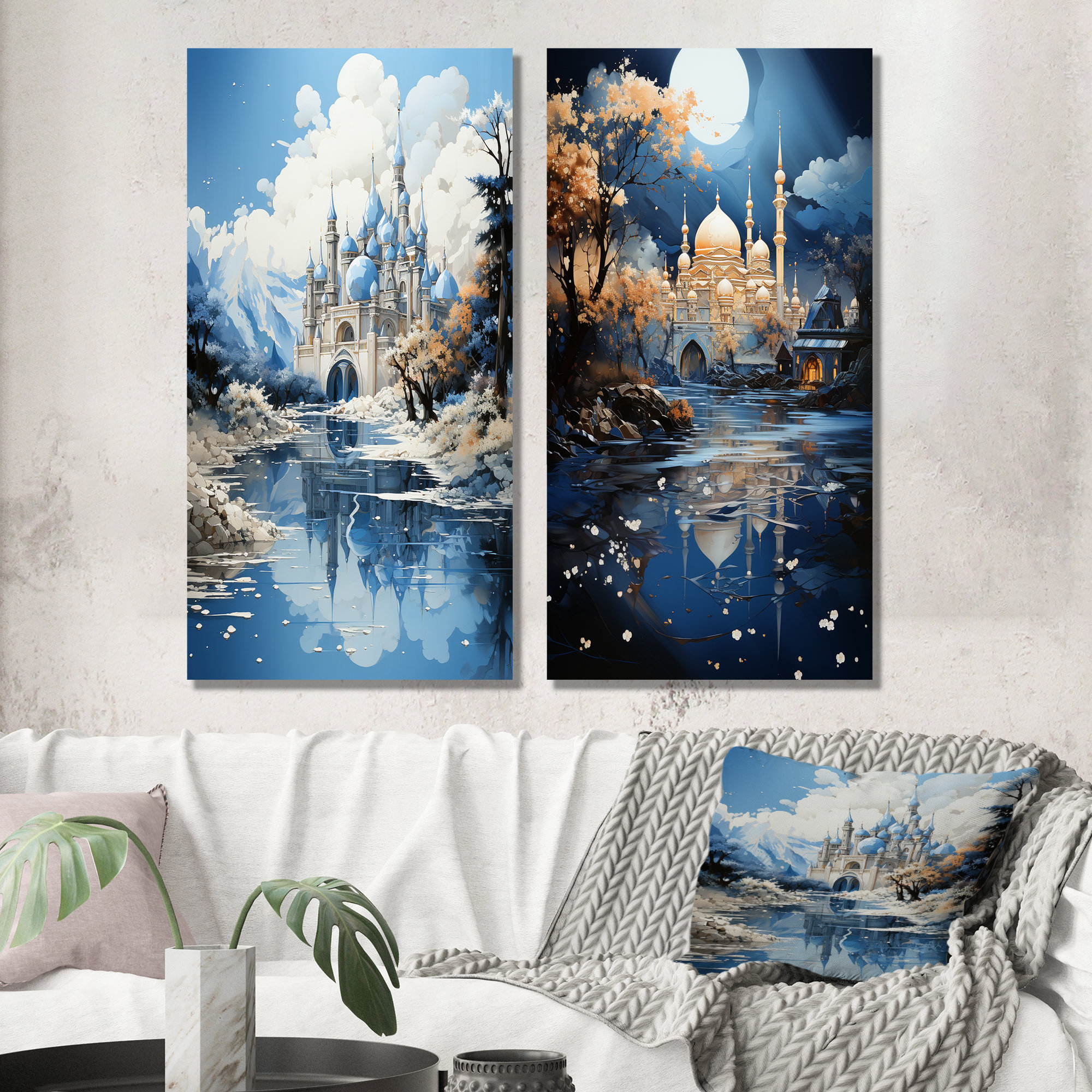 Red Barrel Studio® Islam Masjid Serenity Mosque - Islam Canvas Art ...