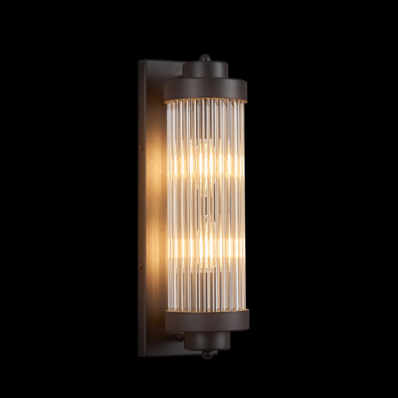 Latitude Run® Modern Wall Sconces With Clear Crystal Glass Strip ...