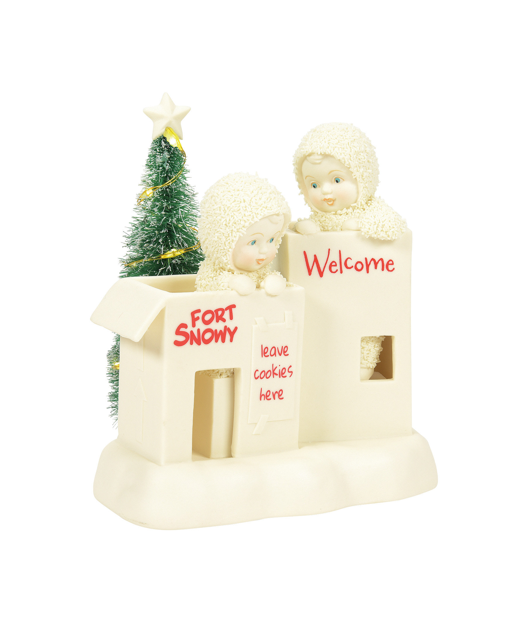 Snowbabies Classic Frosty Frolic Fort Figurine 5.51in | Wayfair