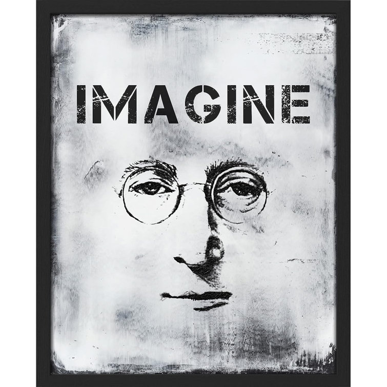 SIGNLEADER John Lennon Imagine Framed Print - Wayfair Canada
