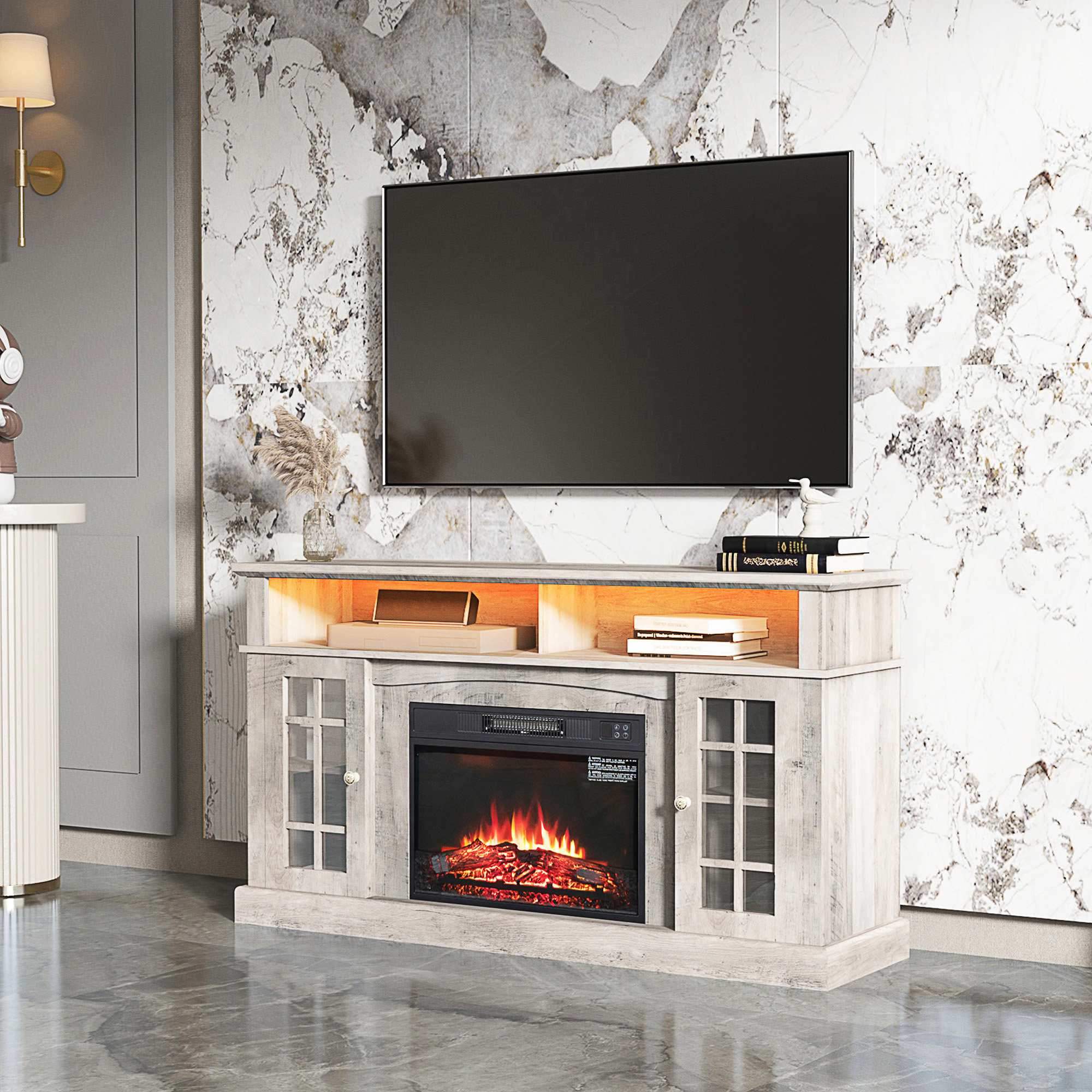 Latitude Run® Tvstand,Media Console,Storage Cabinet,Entertainment ...