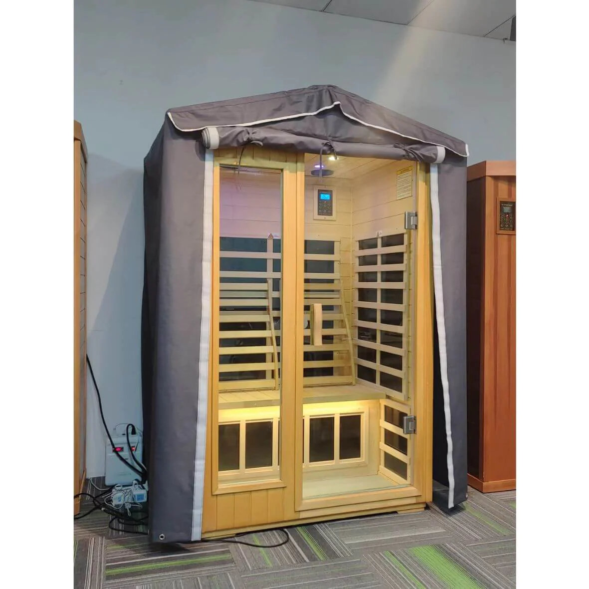 Ikkle Single Sauna Cover, Outdoor Waterproof Sauna Cove for Home ...