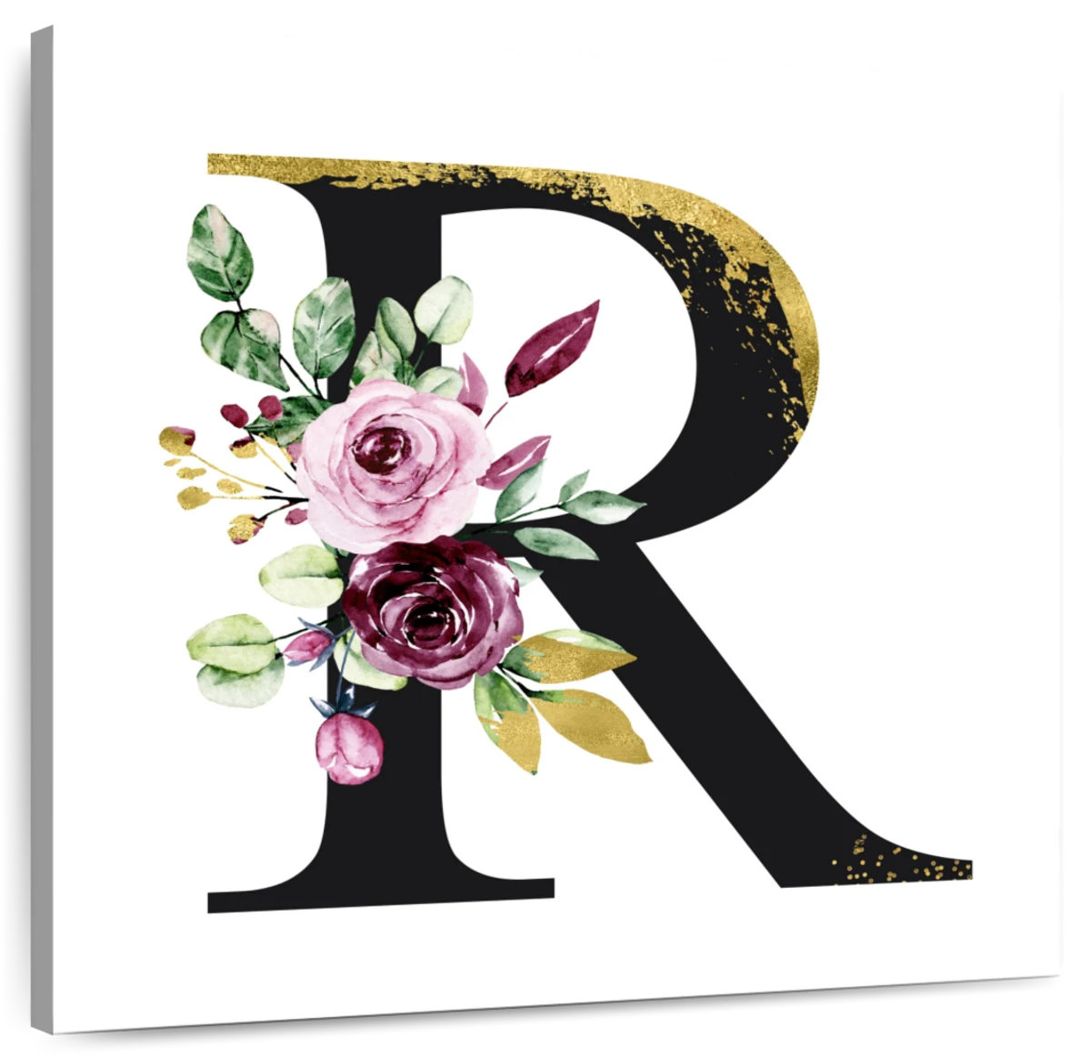 Trinx Keiri Flowery Letter R | Wayfair