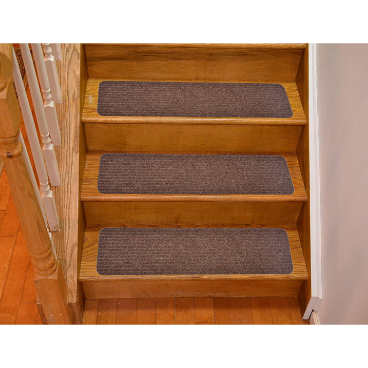 Symple Stuff Skid Slip Resistant Stair Treads Striped Design Size 8" X ...