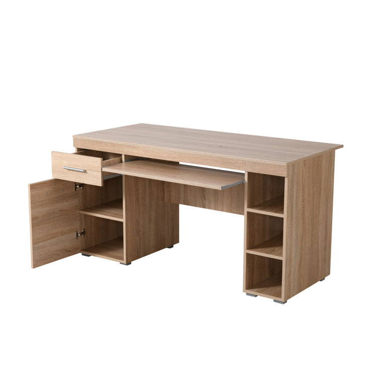 Latitude Run Kyreese 145Cm W Rectangular Computer Desk | Wayfair.co.uk