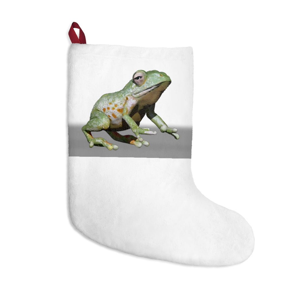 The Holiday Aisle® Frog Christmas Stocking | Wayfair