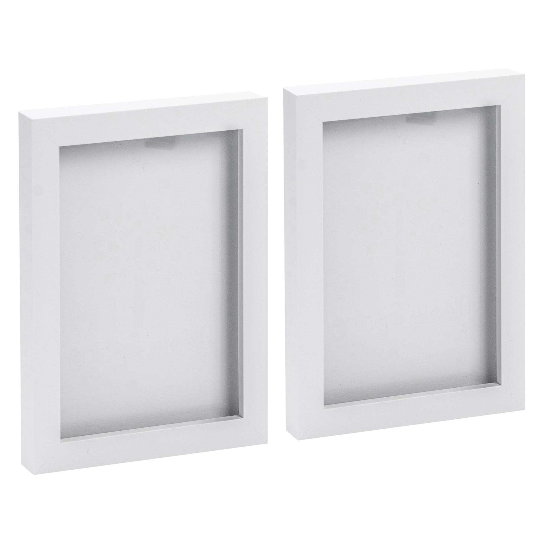 Nicola Spring Photo Frames with 5" x 7" Mount - 8" x 10" - White/Ivory ...