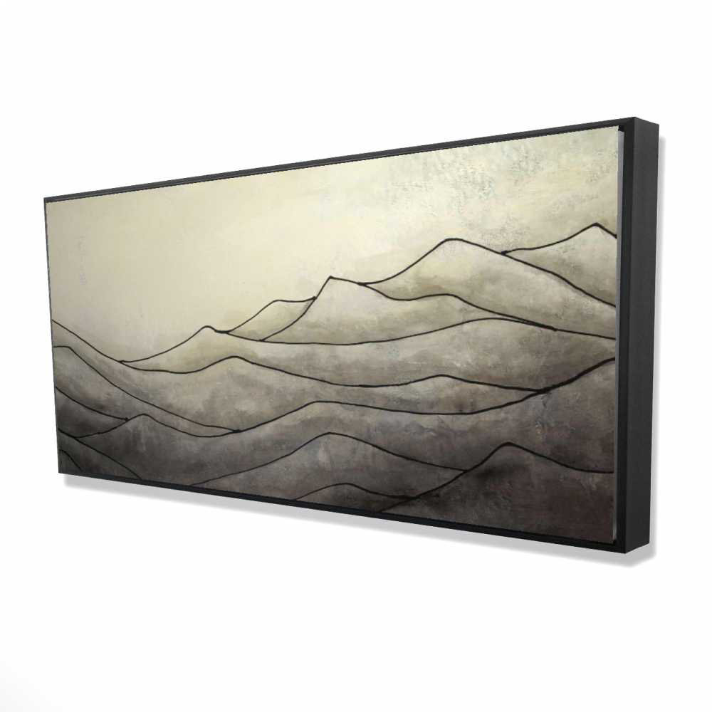 Begin Edition International Inc. Desaturated Waves - Contemporary ...