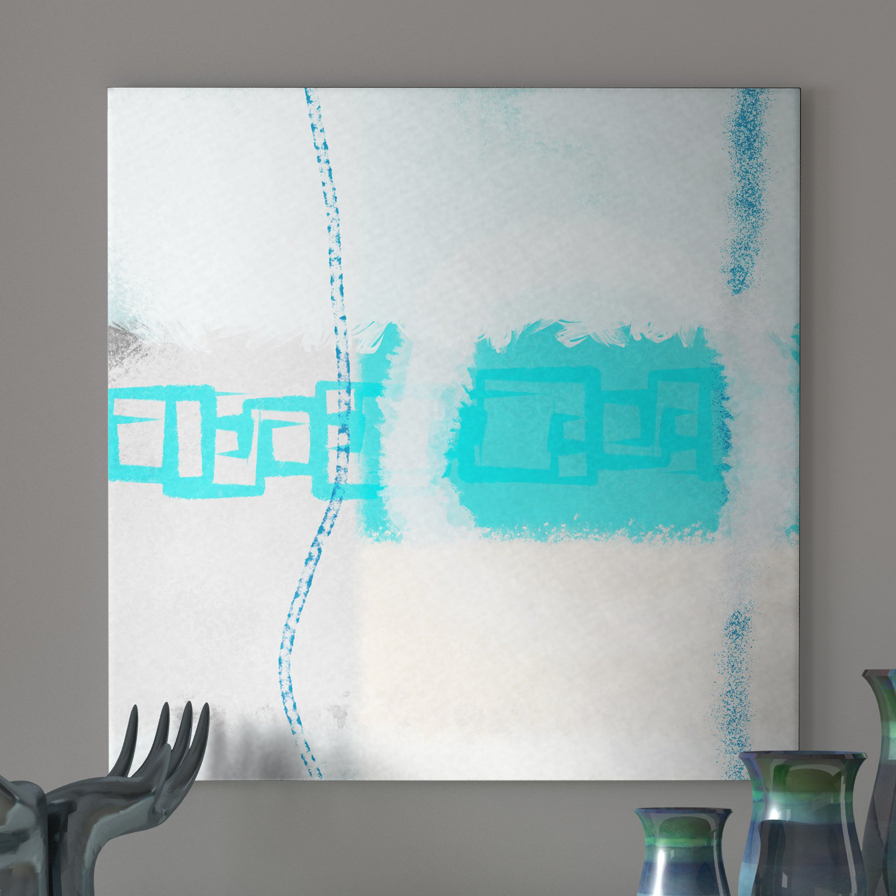 Wrought Studio Perfect Multi by Staci Maxwell - Wrapped Canvas Painting ...