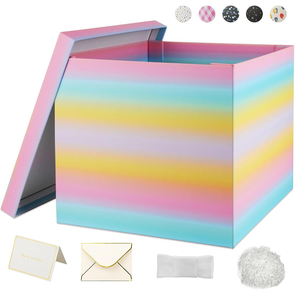 MAXAYA Large Gift Box 12X12x10inch,Gift Boxes With Lids For Presents,Bi ...