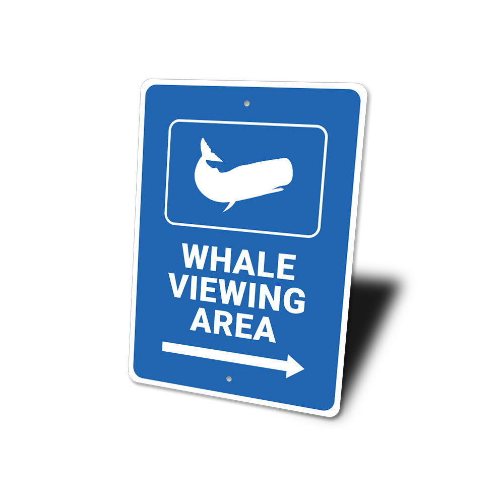 Lizton Sign Shop, Inc Whale Viewing Area Sign | Wayfair