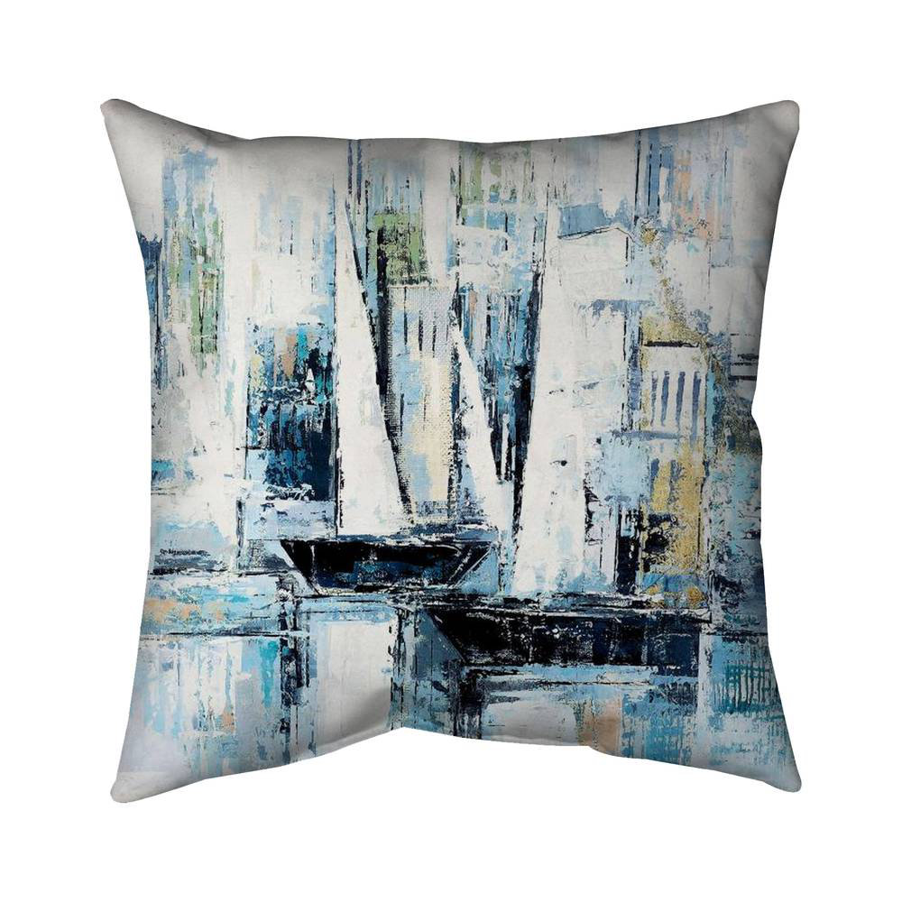 Begin Edition International Inc. Industrial Style Boats Square Throw ...