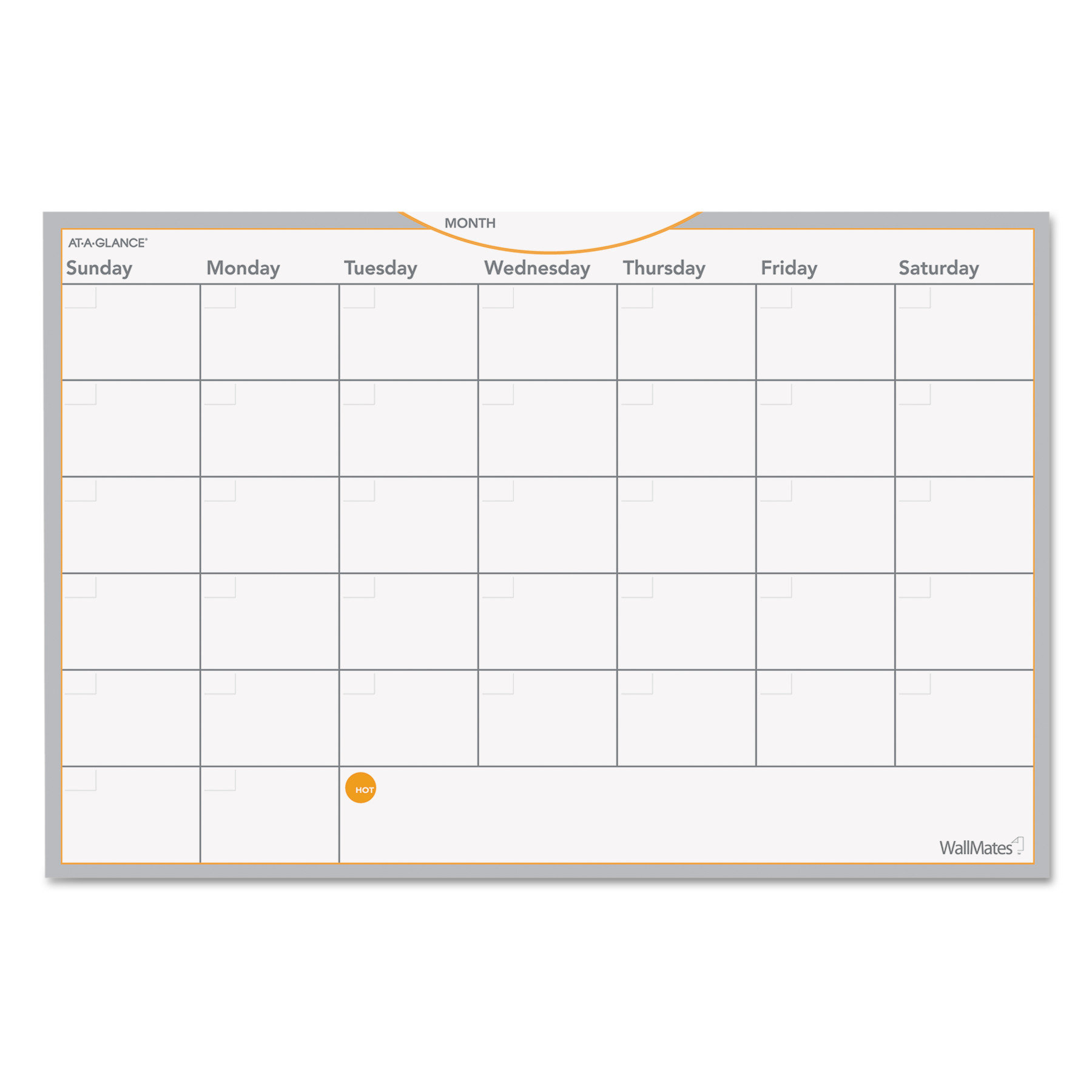 At-A-Glance WallMates Wall Mounted Dry Erase Board & Reviews - Wayfair ...