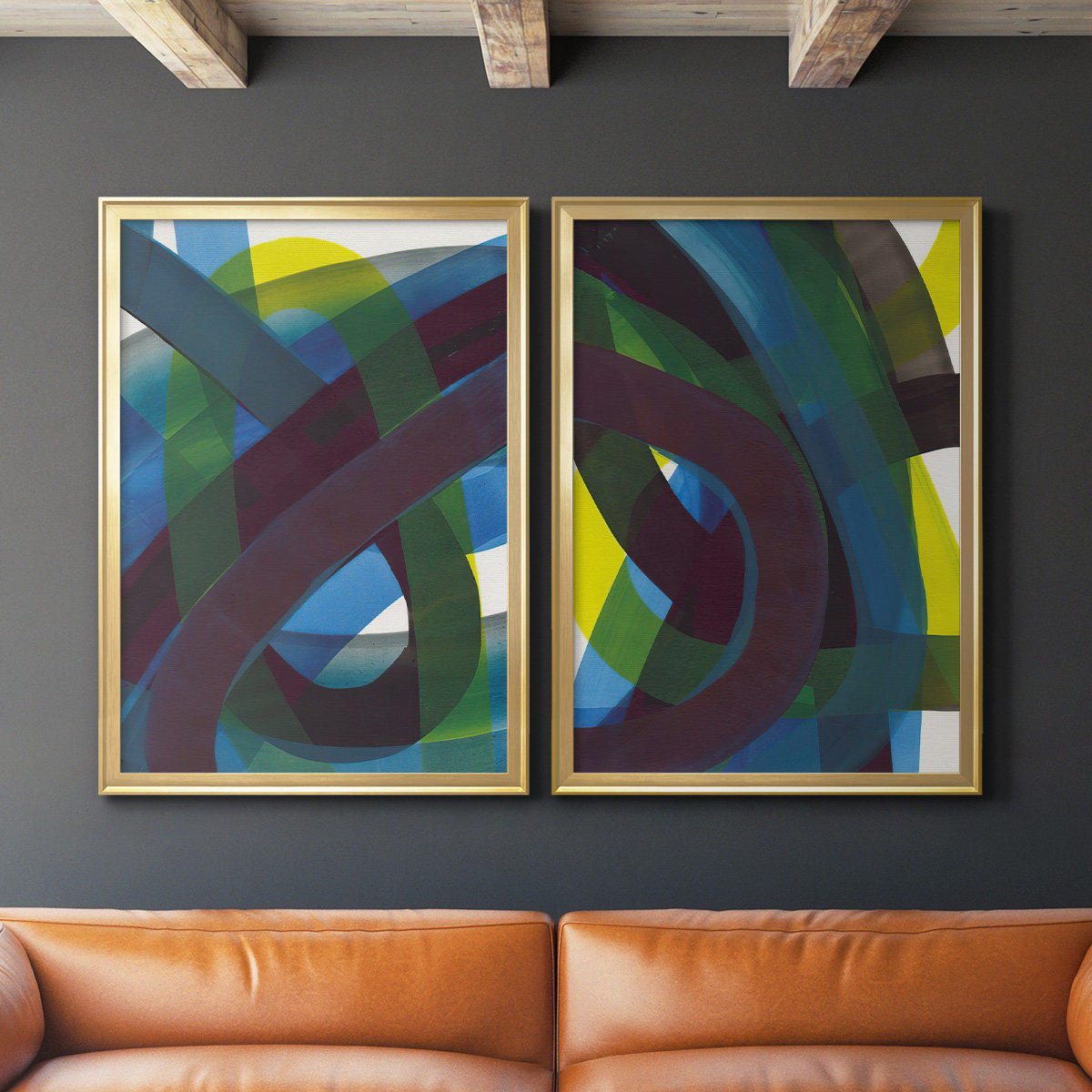 Orren Ellis Cool Network I Premium Framed Canvas - Ready To Hang ...