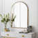 Mercer41 Arch Metal Arch Wall Mirror & Reviews | Wayfair