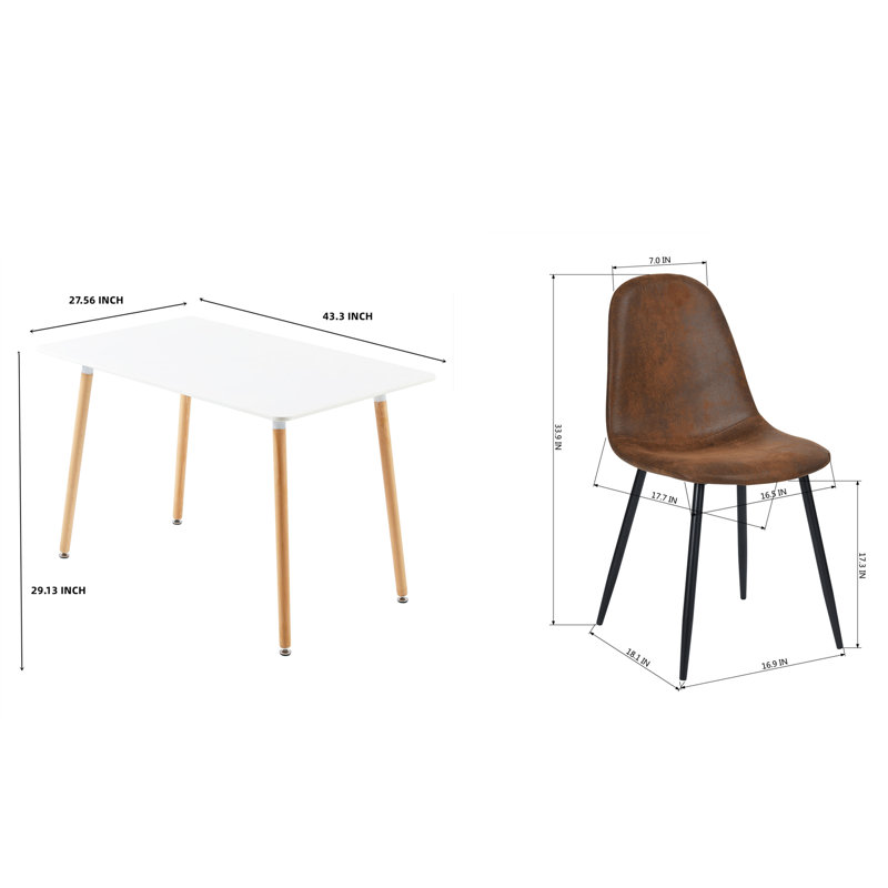 Corrigan Studio® Kumie 6 - Person Dining Set | Wayfair