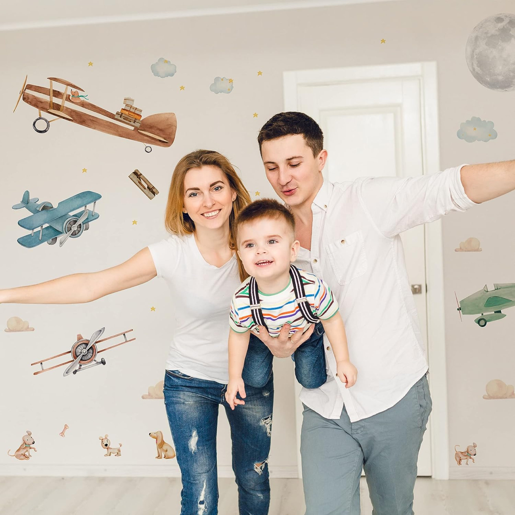 Mason & Marbles Horan Animals Wall Decal | Wayfair