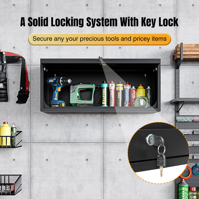 WFX Utility™ Steel Garage Storage Cabinet (14 "H X 32" W X 13 "D) With ...